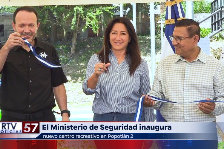 El Ministerio de Seguridad inaugura nuevo centro recreativo en Popotlán ...